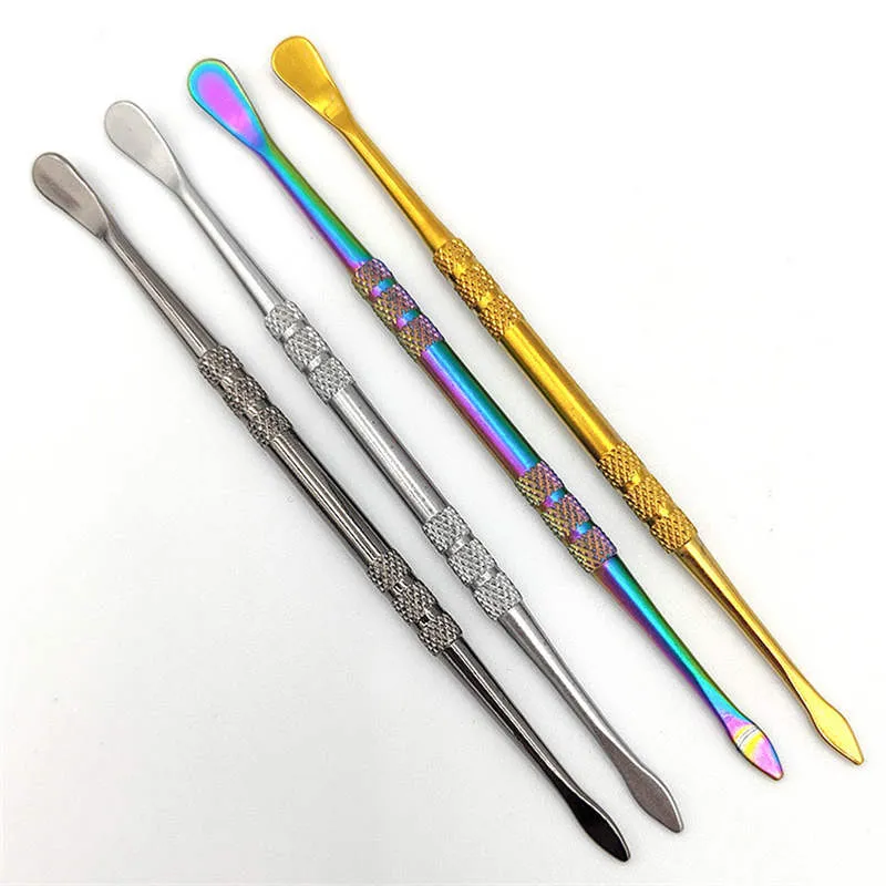 Double Headed 120mm Cigarette Smoking Pipe With Wax Dab Tools, Tobacco ...