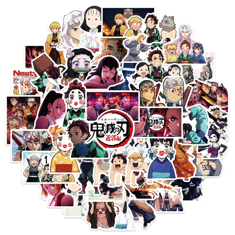 Slayer Demon Slayer Starters Water Bottle Laptop Travel Case Car Car ...