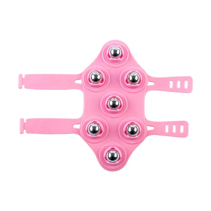 Stainless Steel Bead Ball Leg Roller Massager With Magnetic Meridian ...