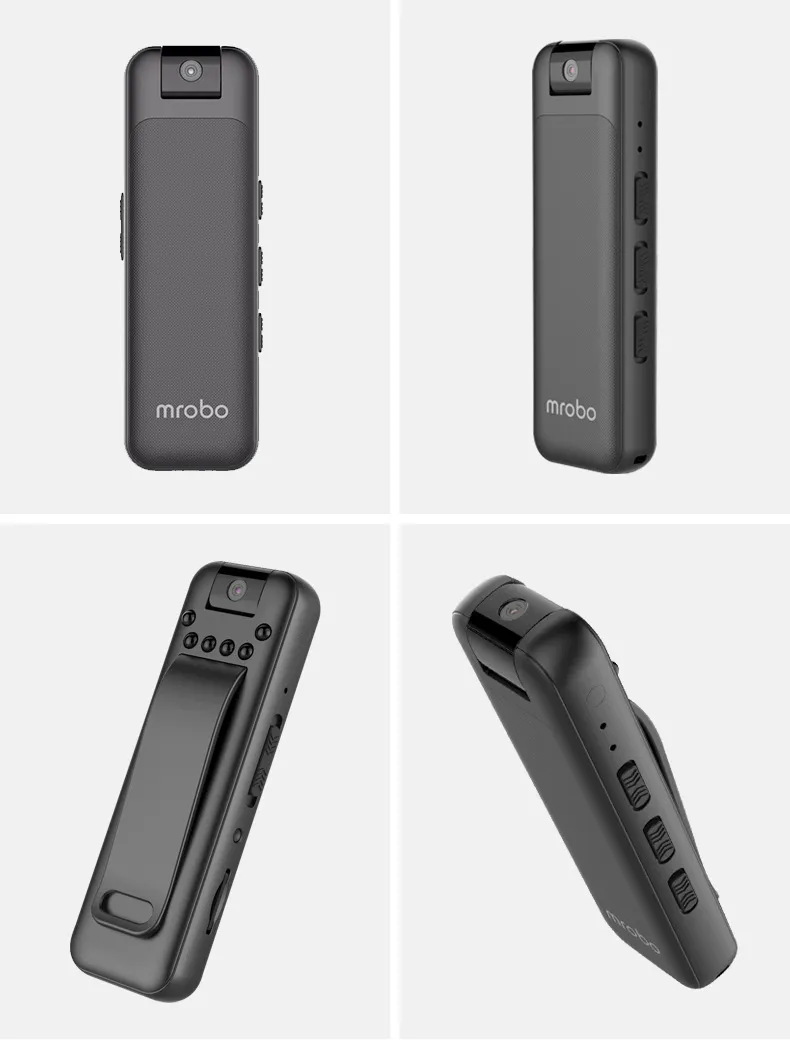 Mini Camera Voice Recorder HD 1080P Micro Body Camcorder Night Vision ...