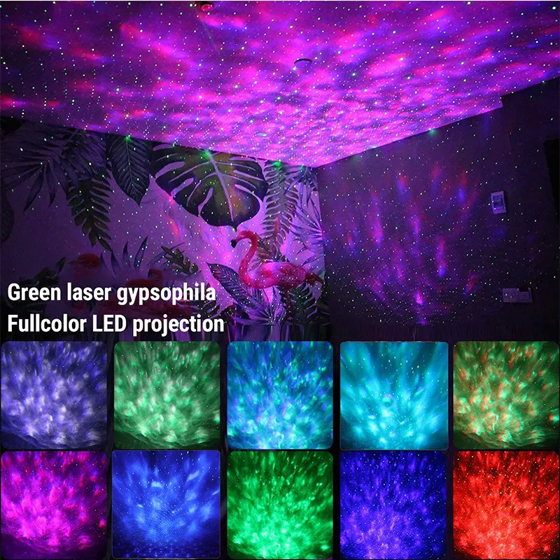 DHgate.com:Cool Night Light Projector: Colorful Starry Sky, Ocean Wave ...