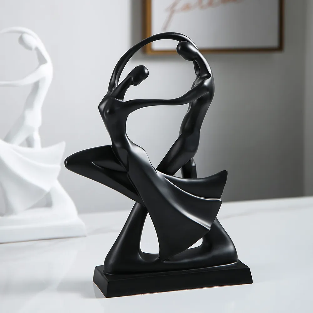 Modern Abstract Art Statue - Decorative Figurines for Home Decor ...