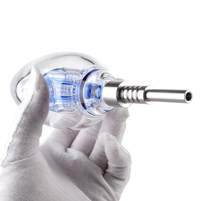 Bulk Order Collectible 8 Arm Perc Bubbler Bong With Quartz Nail ...