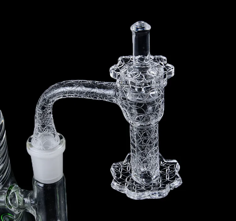 Full Weld Sandblasted Quartz Banger Smoking Accessories 10mm 14mm Male ...