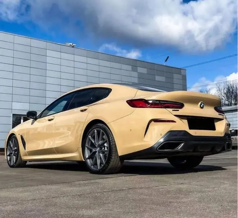 Yellow Glossy Desert Sand Vinyl Wrap Film For Car... From Orinotech ...