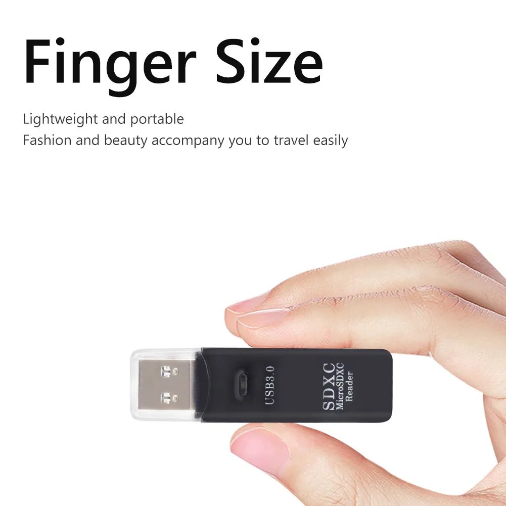 High Speed 2 In 1 USB 3.0 Adapter Drive For MicroSD And TF Usb 3.0 Card ...
