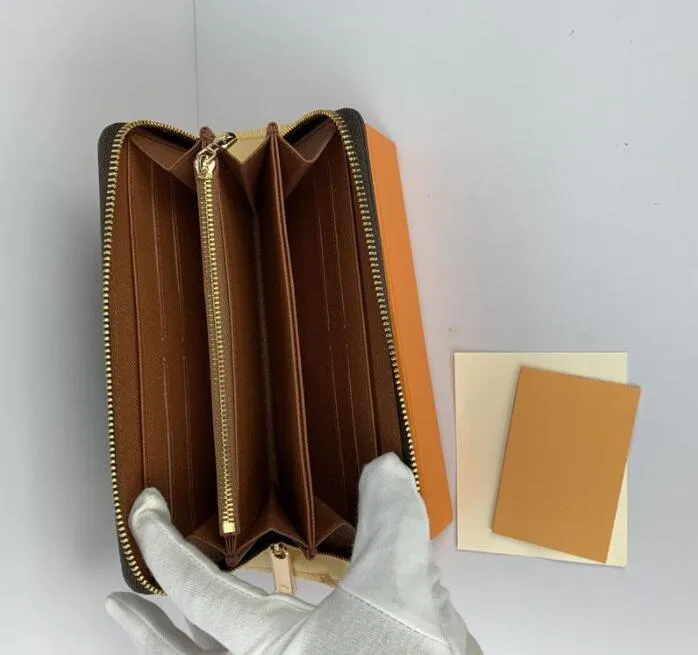 Long Wallets For Ladies Stylish Orange Wallet Womens, Ladies Fashion ...
