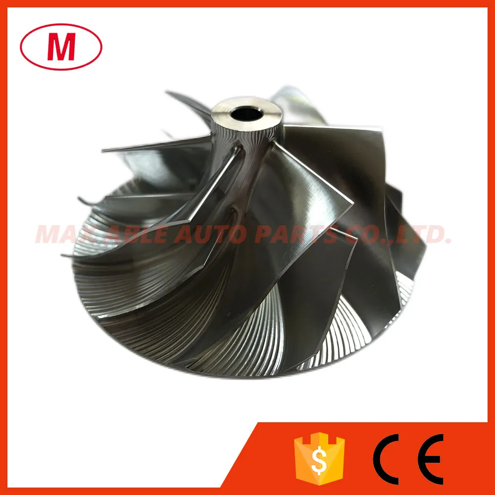 GT15 25 Turbocharger Impeller Billet Compressor Wheel With Aluminum ...