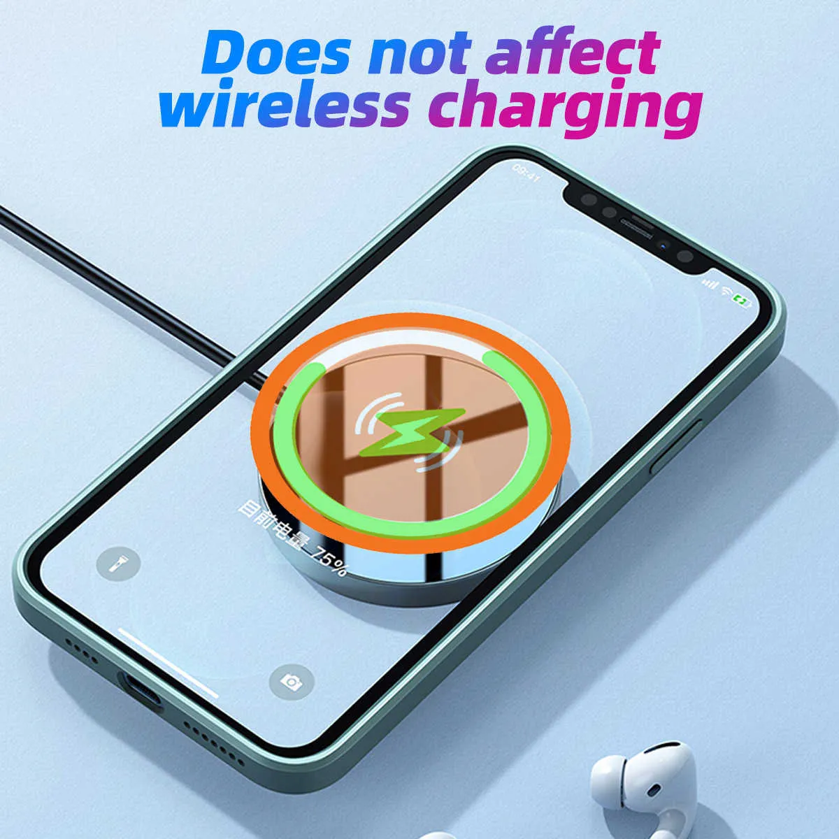 Fast Charge Universal Ultra Thin Plate Supporting Wireless Charging ...