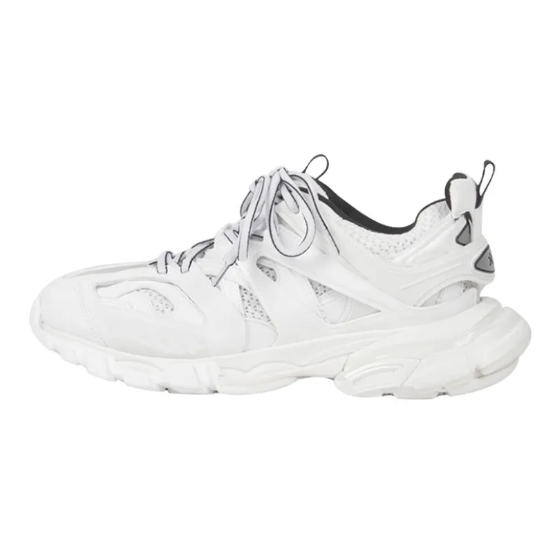 Bulk Triple S Track 3.0 White Designer Sneakers With Transparent ...