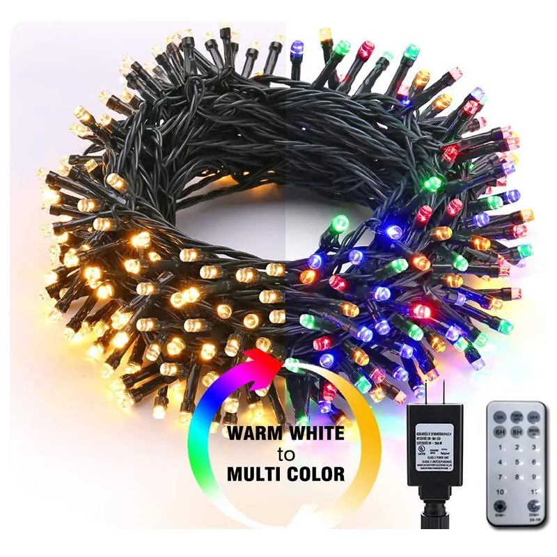 Luz LED Light Lights Bajo Voltaje 30V Blanco Tibio Colorido Dual Colors ...