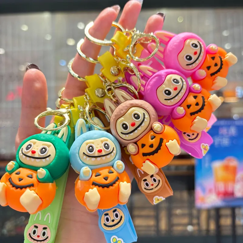 Mini Labbub 2025 New Cross Border Labubu Keychain Tide Play Bag Pendant ...