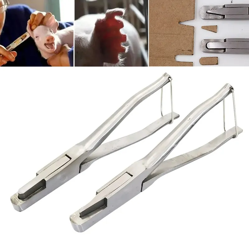 Animal Ear Notch Adjustable Needle Nose Pliers V Shaped And U Shaped ...