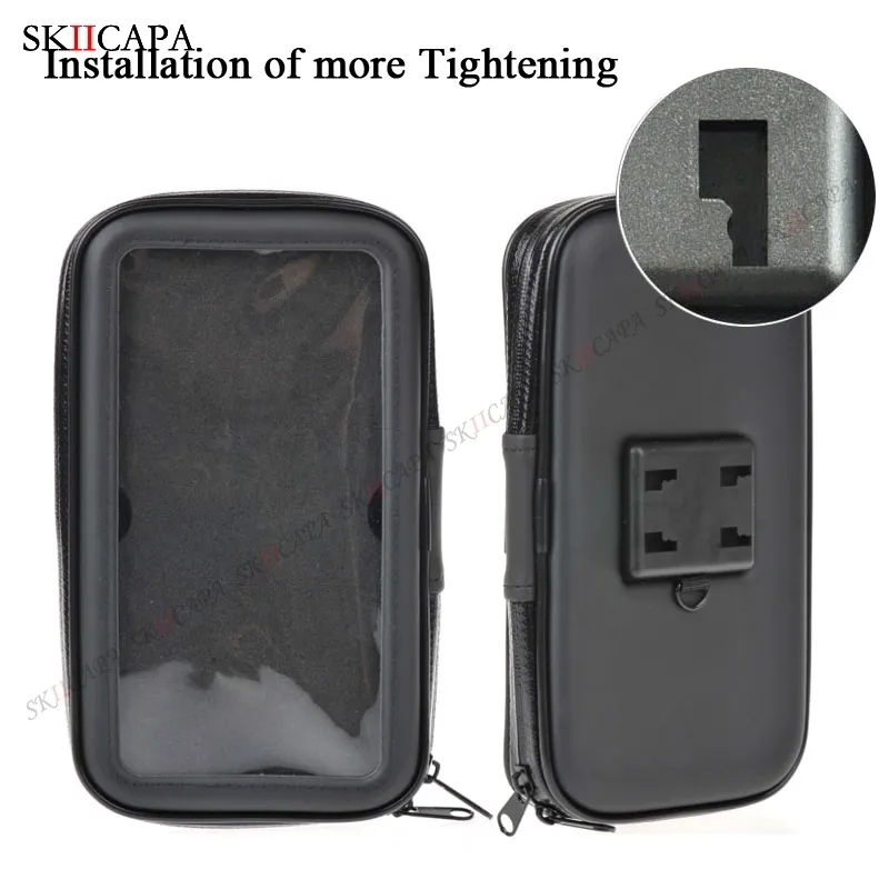 Waterproof Motorcycle & Bike Phone Mount Holder: Secure Mobile Stand ...
