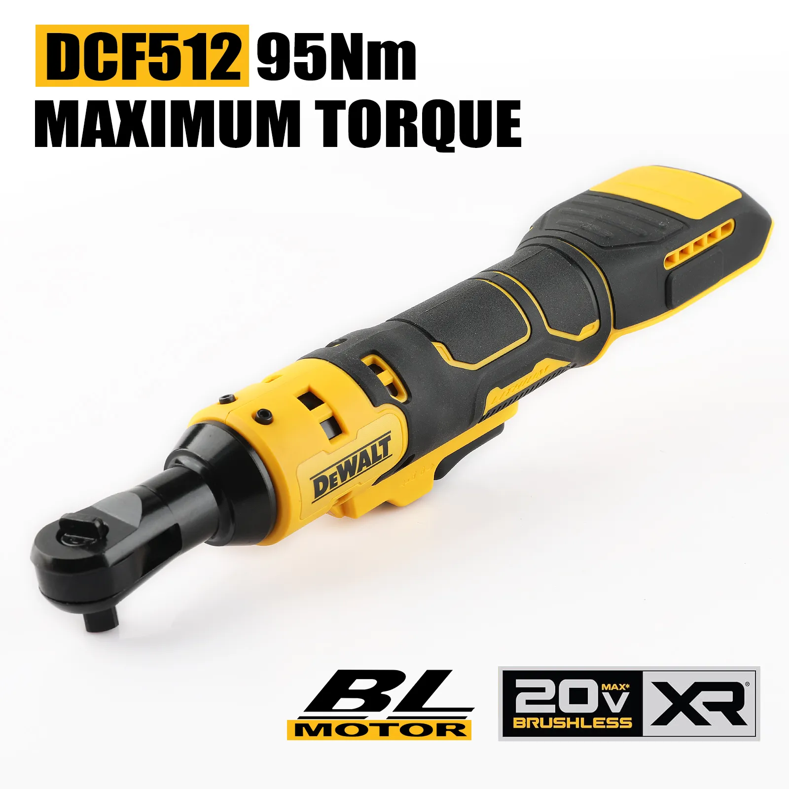DHgate.com:DEWALT DCF512 1/2 3/8 Brushless Cordless Ratchet Wrench ...