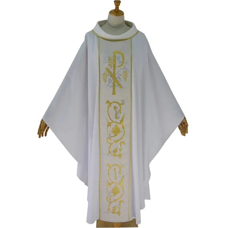 Gothic Style Catholic Chasuble Vestments Priest Uniform For Catholic ...