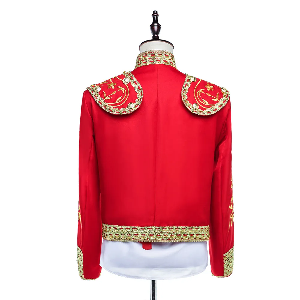 Medieval Noble Prince Costume - Men's Royal Military Uniform Jacket ...