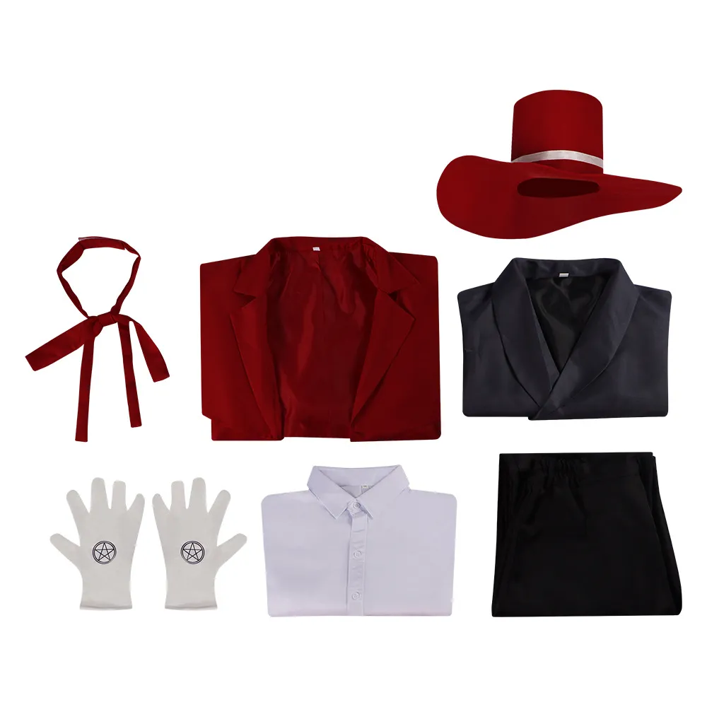 Men's Hellsing Alucard Alucard Hellsing Cosplay With Wig, Glasses, And ...