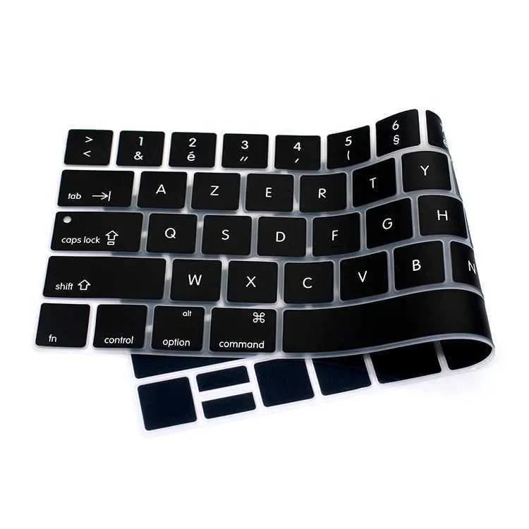 Laptop Key Stickers AZERTY Keyboard Stickers - Black French Layout ...