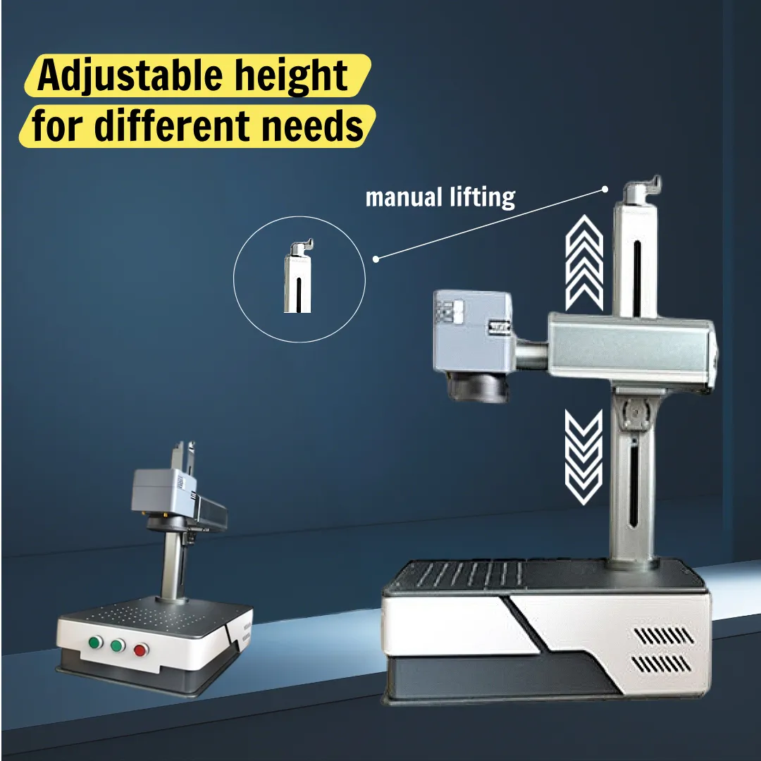 Wholesale High Speed Desktop Fiber Laser Desktop Laser Marking Machine ...