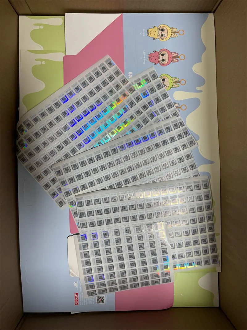 2025 Labubu POP Mart Mystery Blind Box With Security Code Phone ...