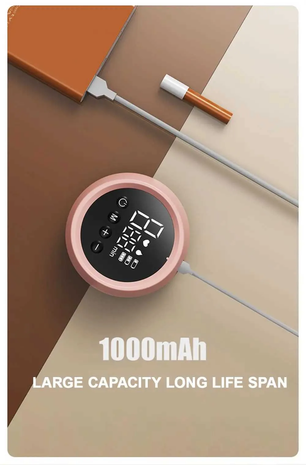 Electric Breastmilk Pump Machine with USB Charge and LED Display, BPA ...