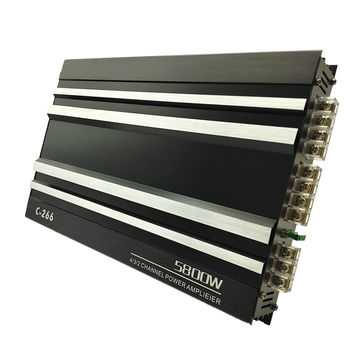 C 266 Car 4 Channel Power Amplifier Stereo Audio Super Bass Sub Woofer ...