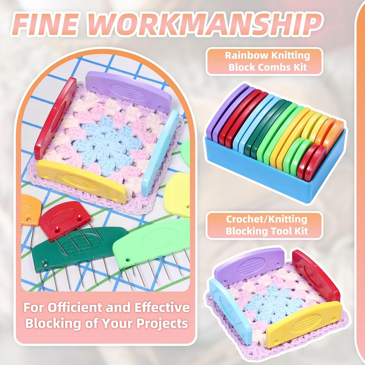 knitting pins for blocking