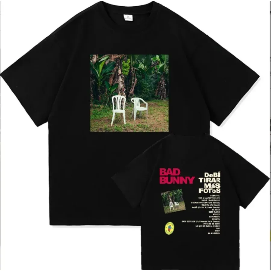 Wholesale Bad Bunny Y2K Aesthetic Graphic Short Sleeve Baggy T Shirt ...