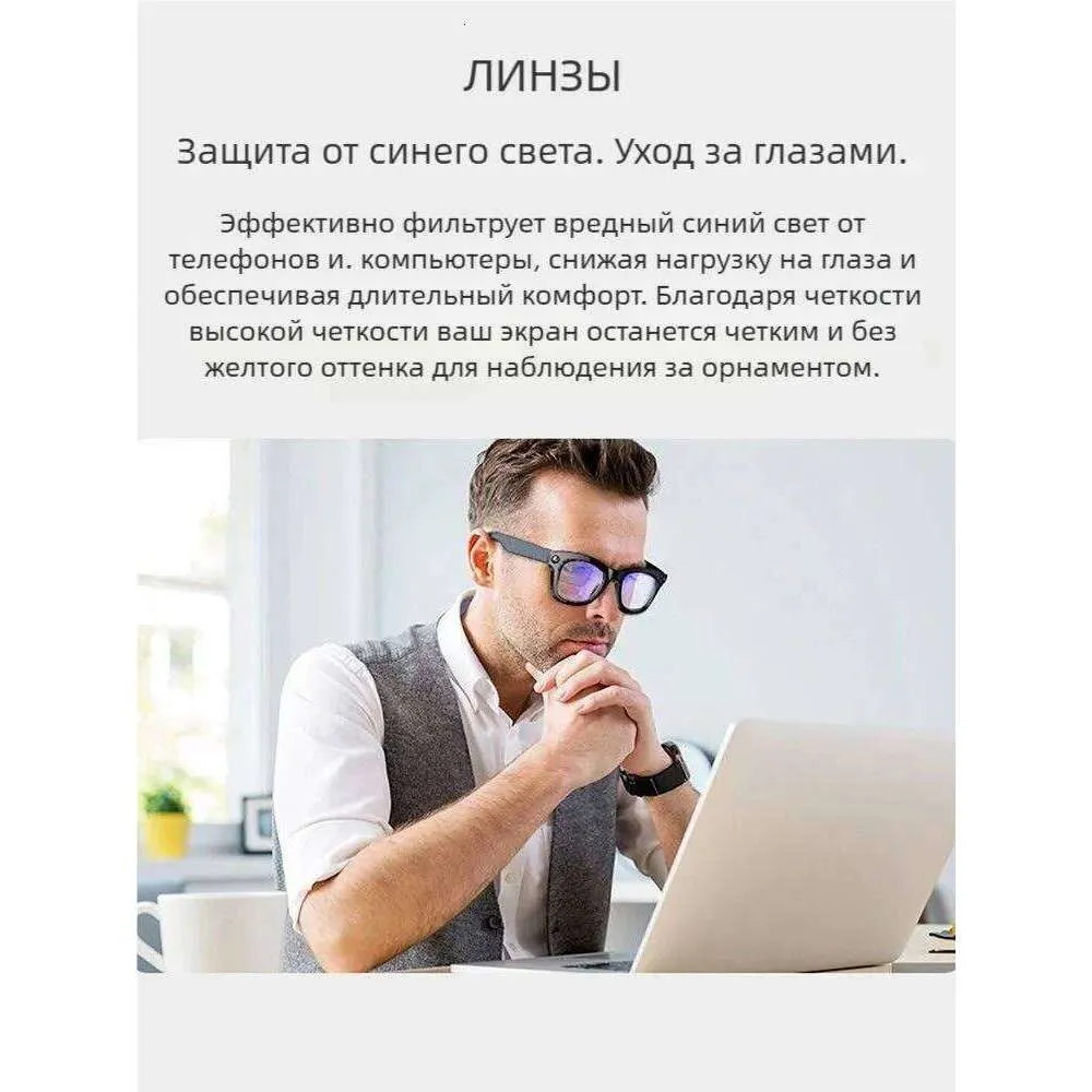 New 2026 Model AI Smart Glasses 1080P Video Recording, Real Time ...