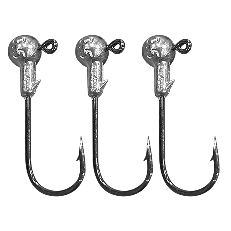 High Quality Round Ball Lead Jig Head Fishing Hooks ... From ...