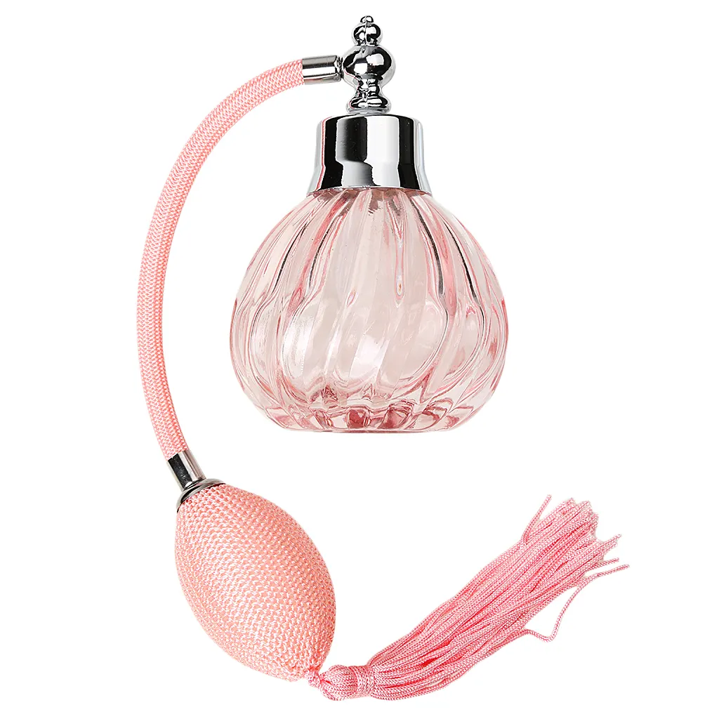 Travel Perfume Atomiser 100ml Refillable Glass Spray Bottle With Bulb ...
