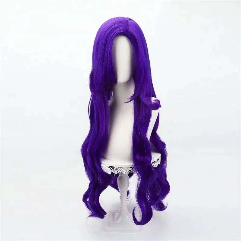Bonaccorso Purple Long Curly Synthetic Wig For Anime... From ...