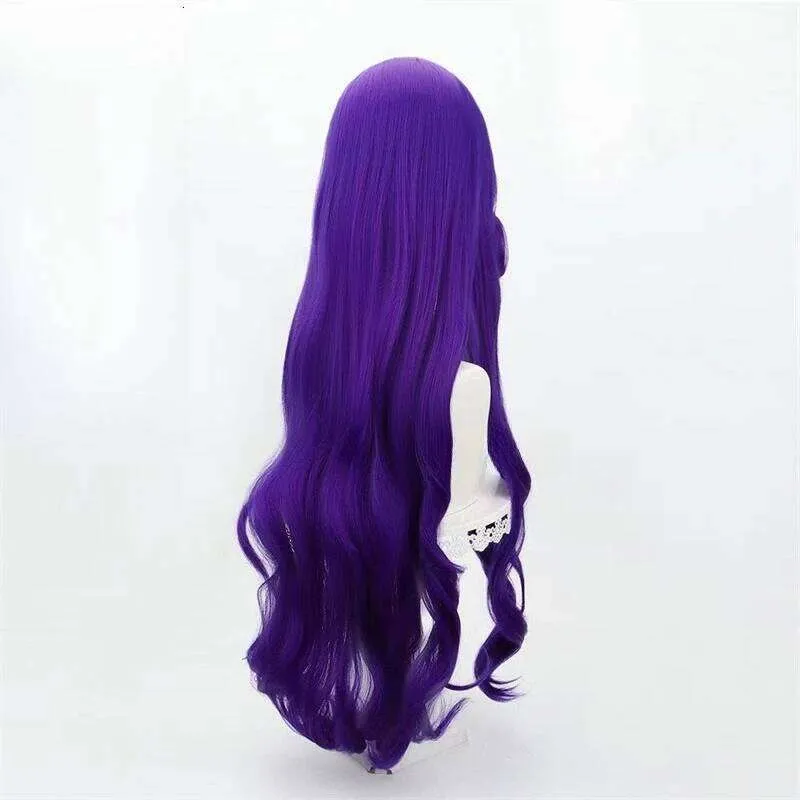 Bonaccorso Purple Long Curly Synthetic Wig For Anime... From ...