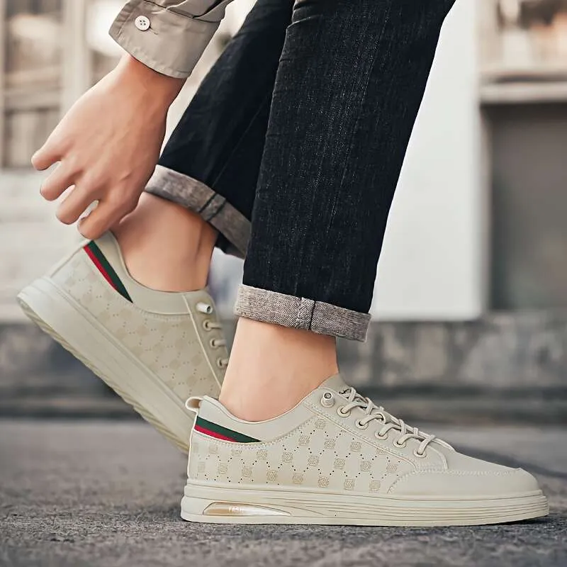 Designer Mens Shoes Versatile Stylish Skate Shoe Sneaker Trendy ...