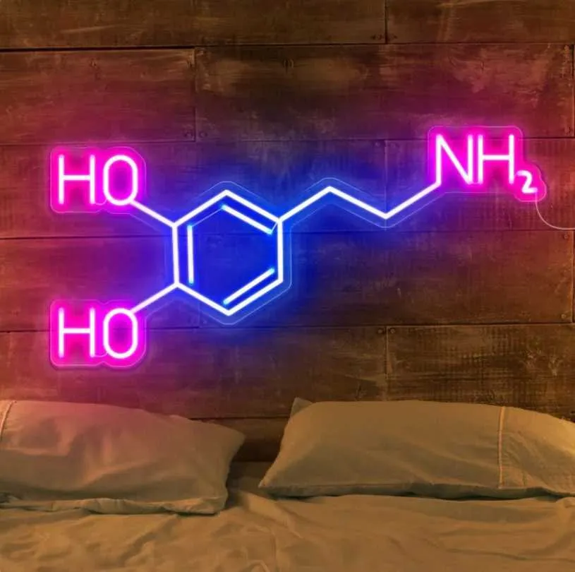 Dopamine LED Neon Light Sign Custom Made Wall Decor For Parties ...