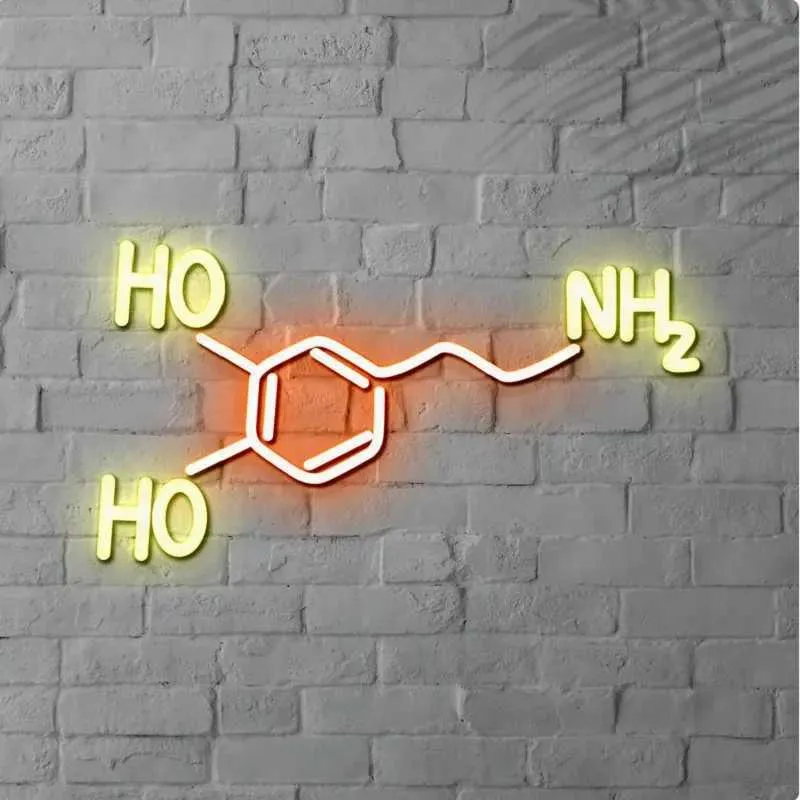Custom Made Dopamine LED Halo Neon Sign Sign For Party, Wedding, Shop ...