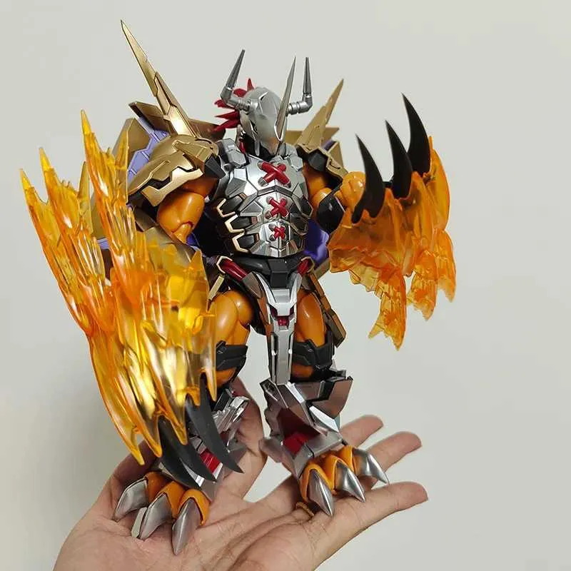 Anime Toys Action Figure Model Kit, Digital Monster Black War Greymon ...
