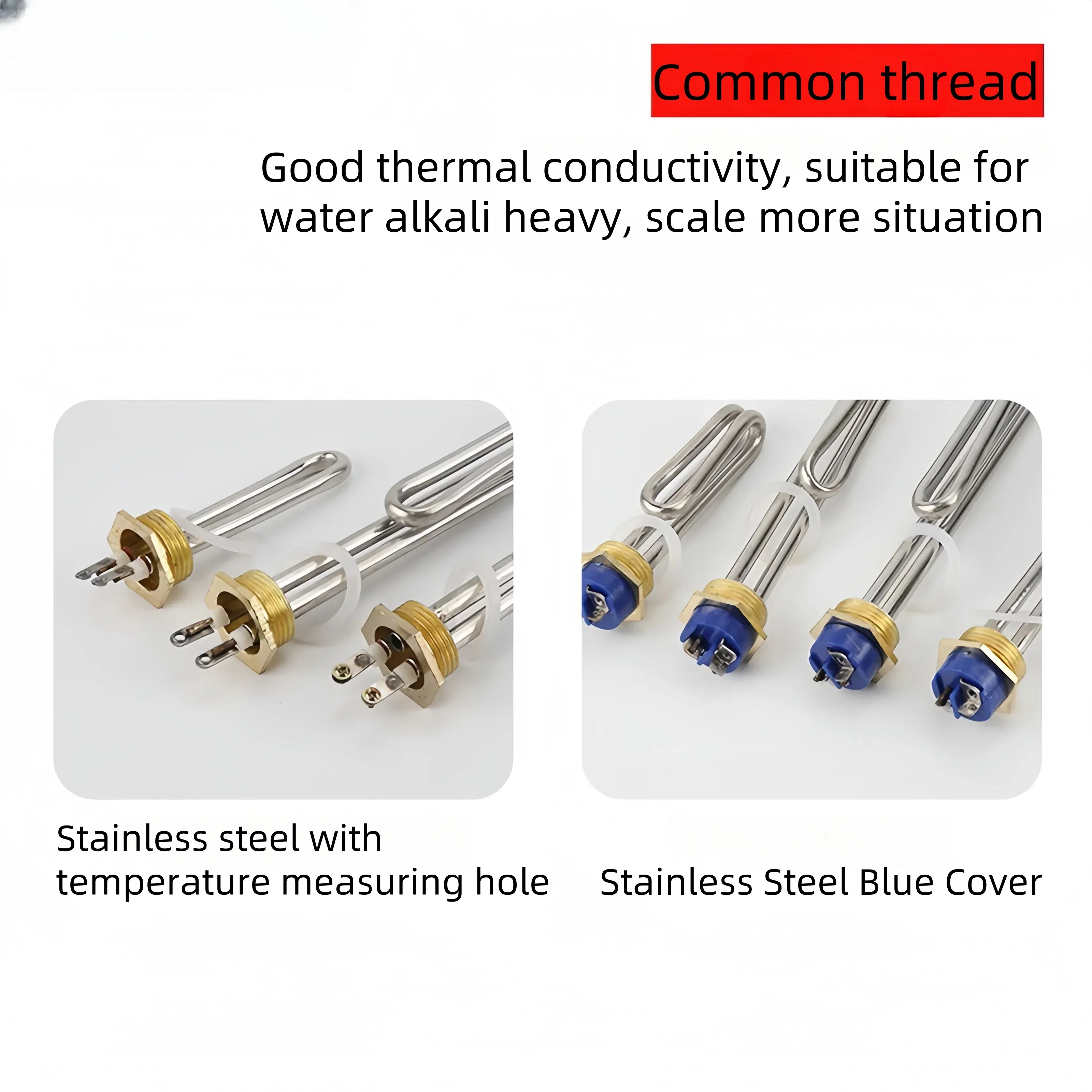 Stainless Steel 1 Inch Threaded Heating Tubes ... From Sqmengfan, $9.95 ...