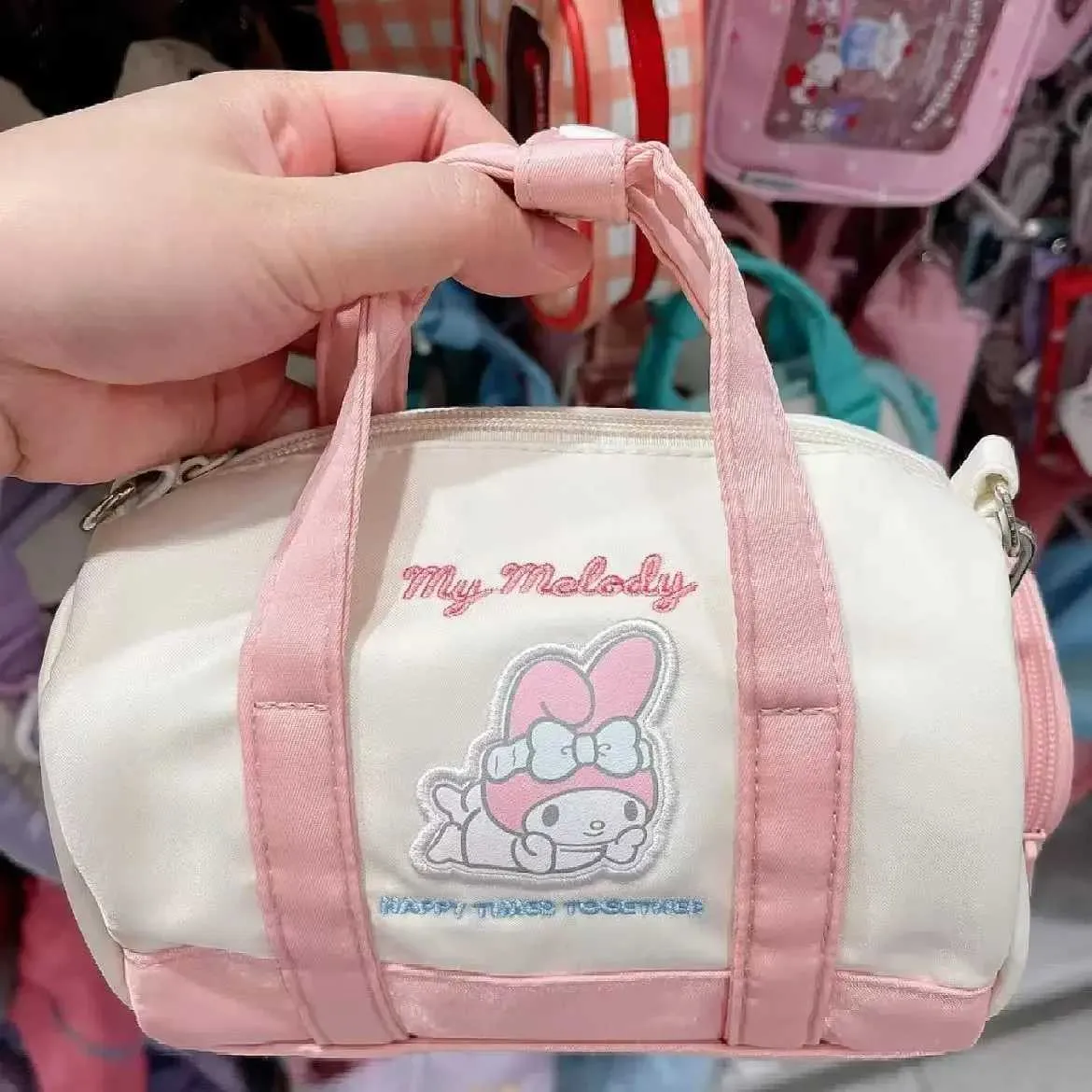 Cute Character Shoulder Bag, Faux Leather Messenger Bag For Everyday ...