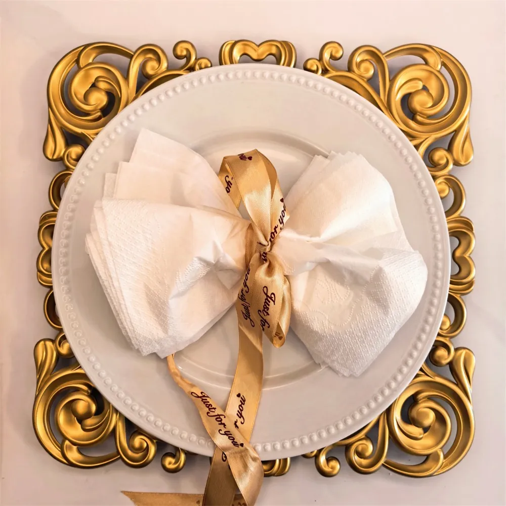 Acrylic Charger Plate: 13-Inch Square Perforated Plastic Tray ...